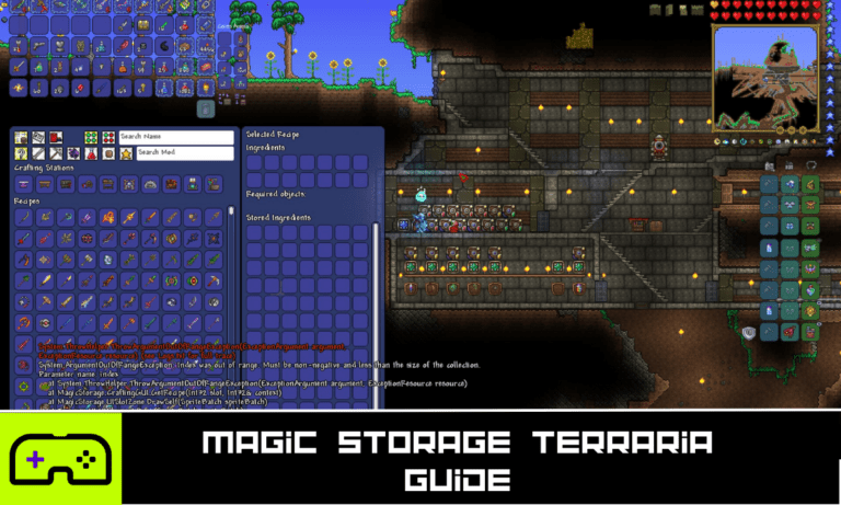 Magic Storage Terraria Guide - Indie Game Culture