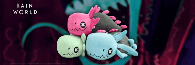New Rain World Glowing Lizard Plushies Available For Pre-Order