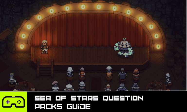 Sea of Stars Question Packs Guide - Indie Game Culture