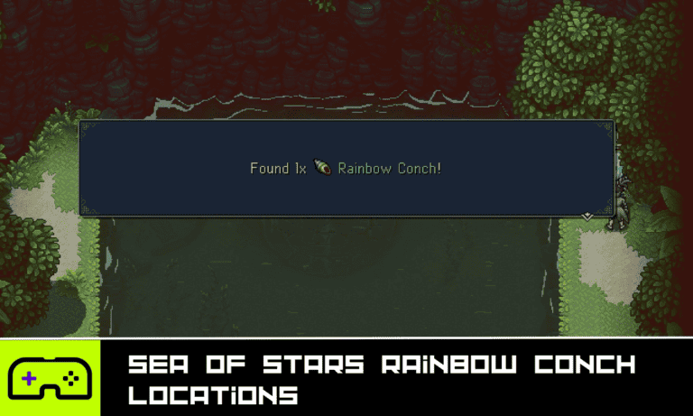 Sea of Stars Rainbow Conch Locations - Indie Game Culture
