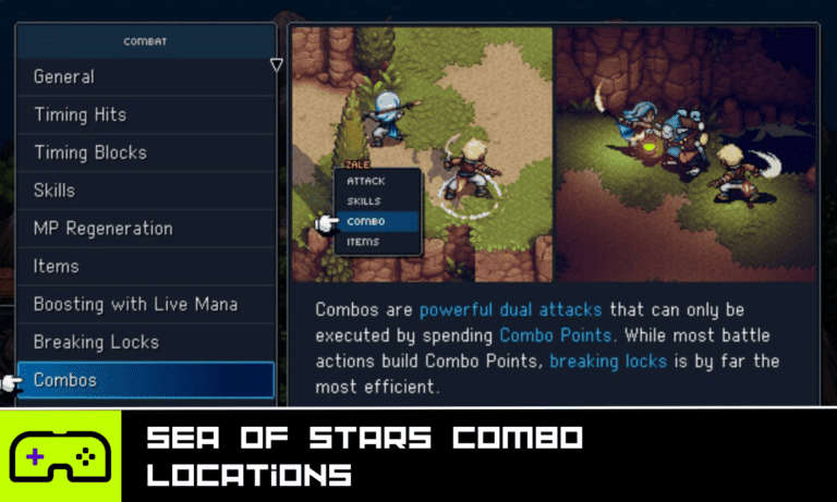Sea of Stars Combo Locations - Dynamic Duos - Indie Game Culture