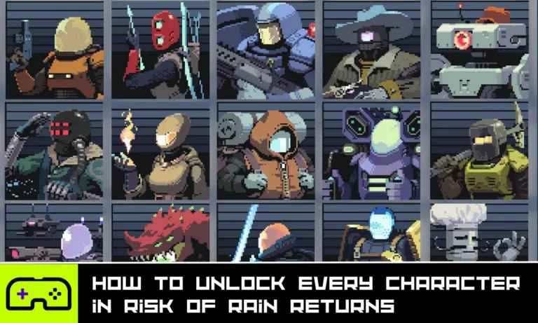 How to Unlock Every Character in Risk of Rain Returns - Indie Game Culture