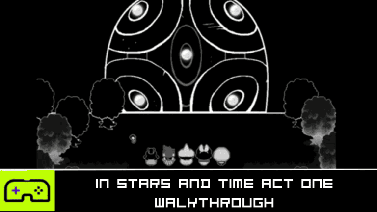 In Stars And Time Full Walkthrough - Act One