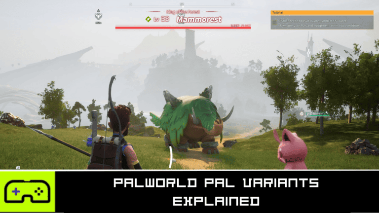 Palworld Pal Variants Explained